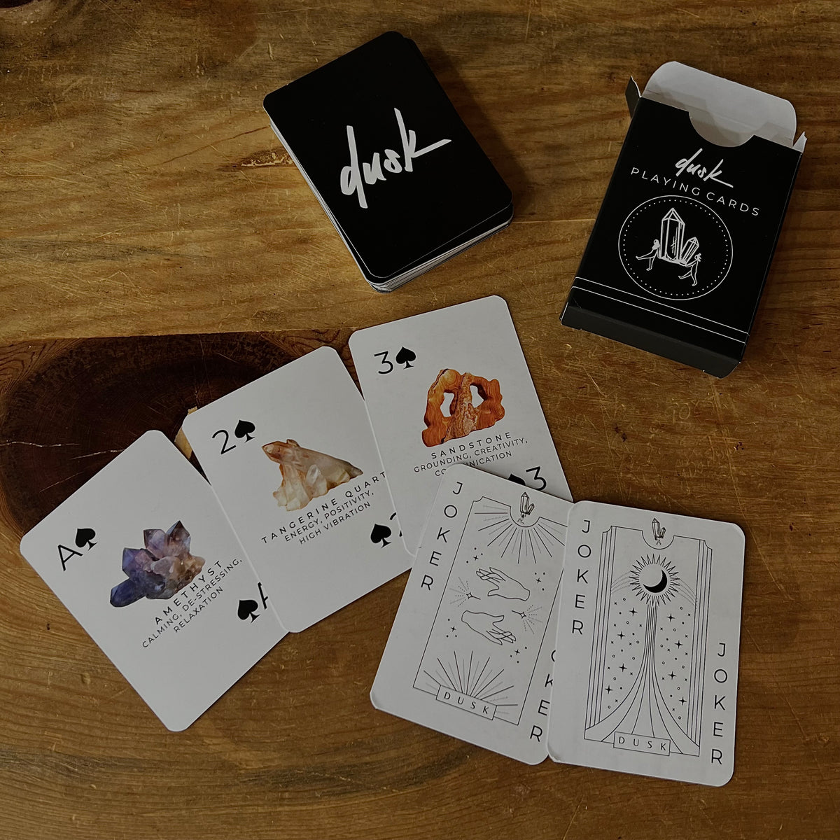 Crystal Playing Cards – Shop Dusk Crystals + Candles